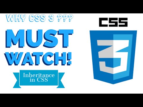 CSS Tutorial 2020 : Inheritance and Overriding