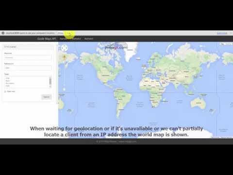 Google Maps Javascript API v3 Demonstration
