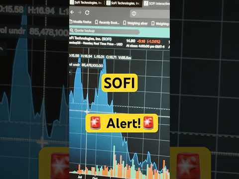SOFI 🚨ALERT 🚨 Explosion Time? #SOFI #Alert #price