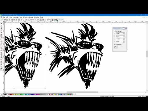 How to Vectorize in FlexiSIGN software and convert bitmap graphics to vector artwork