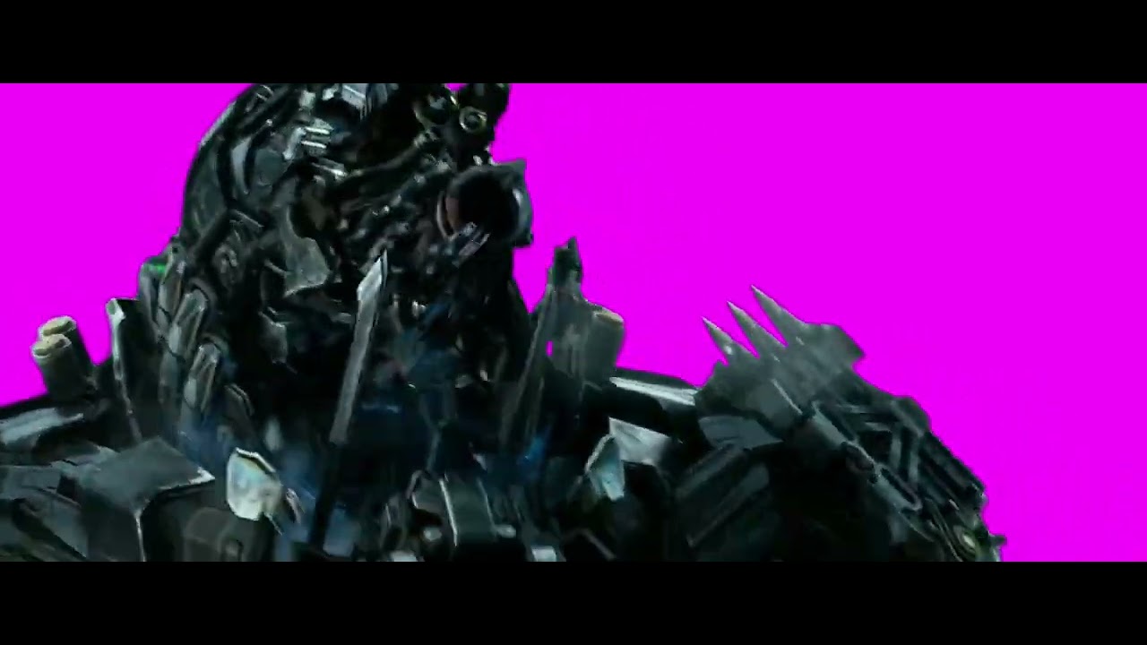Transformers Ping Green screen vfx studio