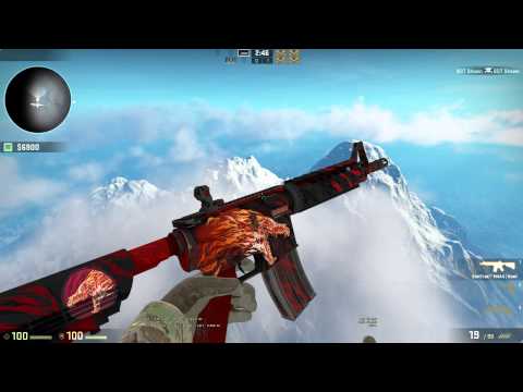 StatTrak M4a4 Howl MW