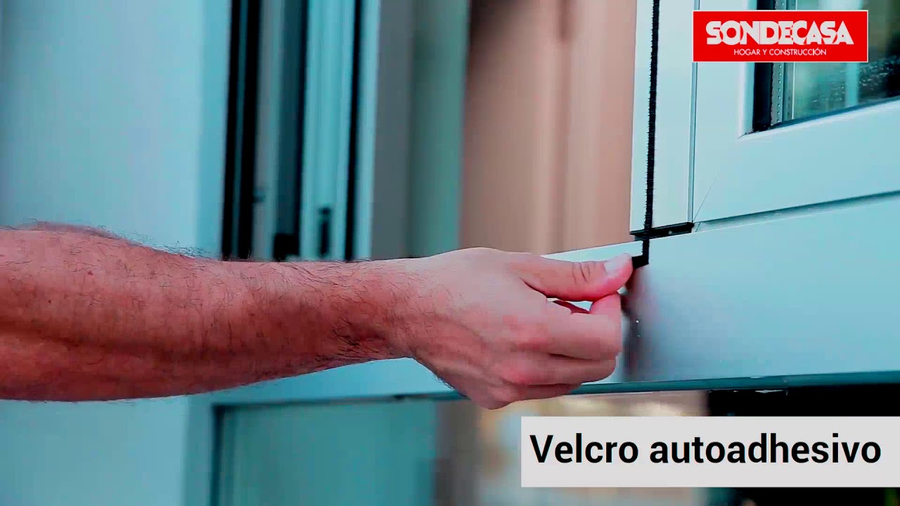 Mosquitero para Ventana con Velcro Autadhesivo