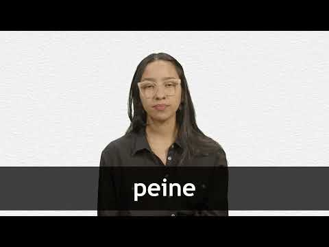 How to pronounce PEINE in Latin American Spanish
