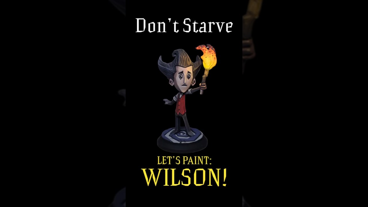 Painting Wilson from the 