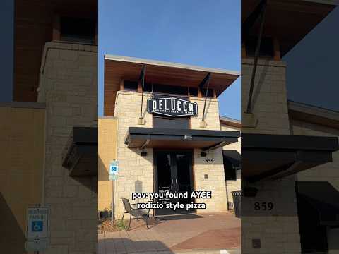 AYCE Rodizio Style Pizza #ayce #pizza #buffet #shorts