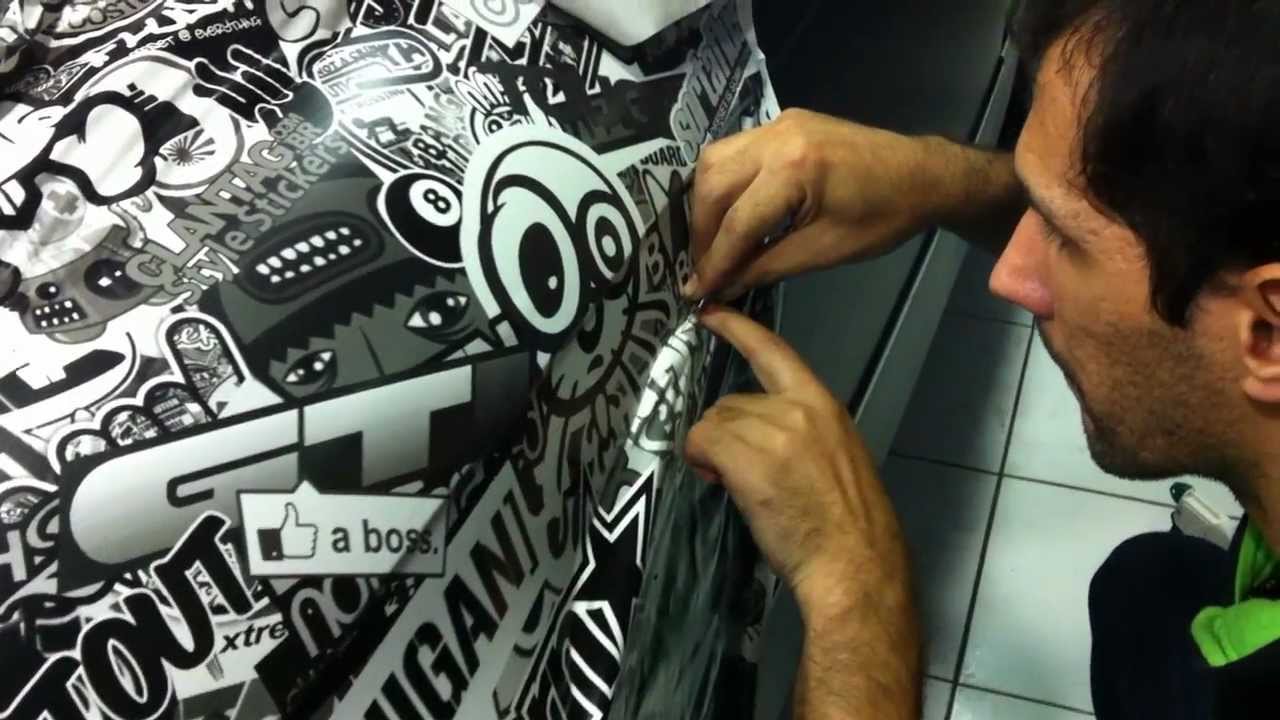 Sticker Bomb and the Geeky Art of Cartoon Car Wrapping - autoevolution