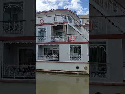 The Jahan, one of the cruise ship on the Mekong