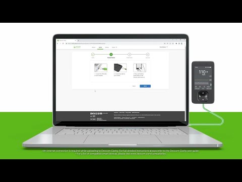 Utilizarea Dexcom CLARITY cu Dexcom ONE receiver