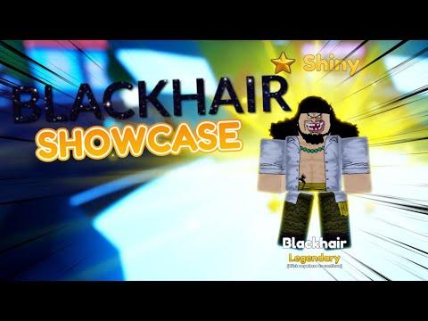 Anime Adventures - *SHINY* Blackhair (All Attacks + Stats)
