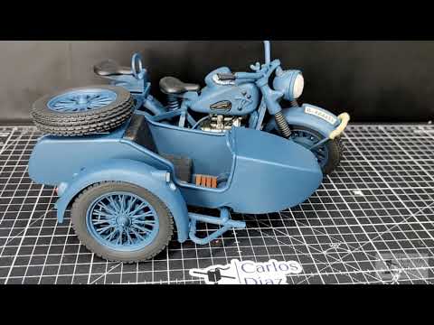 🏍️ BMW R75 motorcycle with sidecar・ 3D File for 3D printing・Cults