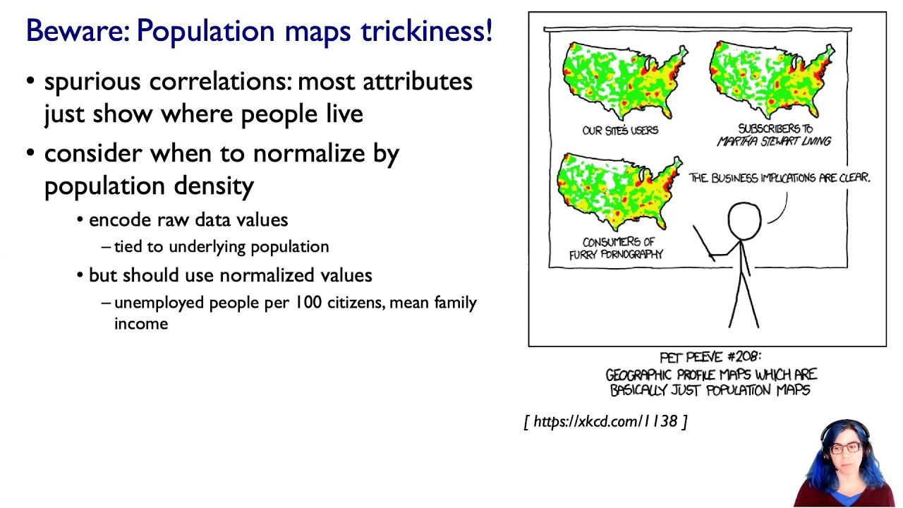 Geographic Maps (Ch 8) I, Visualization Analysis & Design, 2021