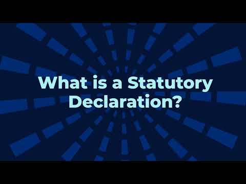Juris Notary - How Does Affidavit Differ From Statutory Declaration?