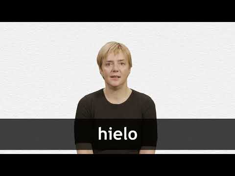English Translation of “HIELO” | Collins Spanish-English Dictionary