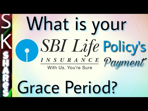 What is Grace Period of SBI Life insurance Policy Payment?