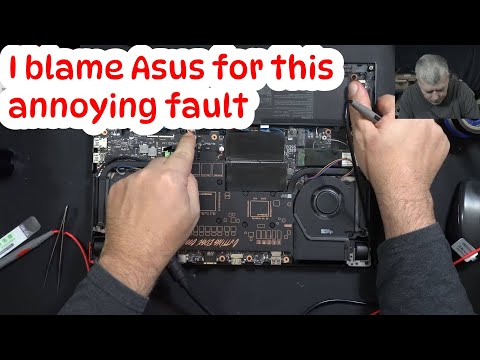 Asus ROG G513 - Not charging, not powering on - Thats how a keyboard can kill your laptop
