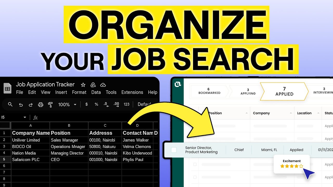 How to Track Your Job Applications (Job Application Tracker)
