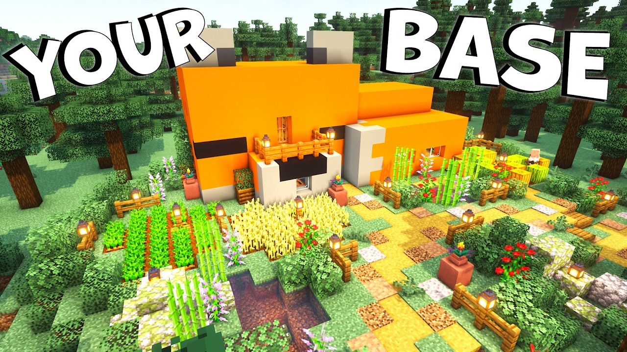 I Built The ULTIMATE Baby Fox House In Minecraft - WORLD DOWNLOAD