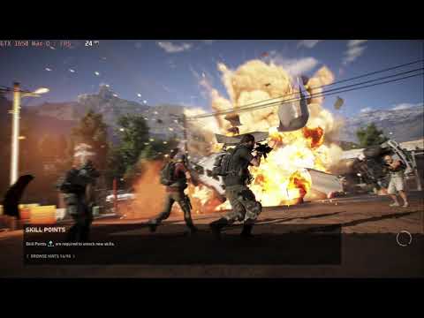 🎮 NVIDIA GeForce GTX 1650 Max-Q - TC: Wildlands gameplay benchmarks (1080p)