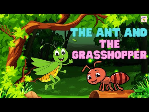 The Ant & The Grasshopper |Short stories in English |Moral stories in English #shortstory #kidsvideo
