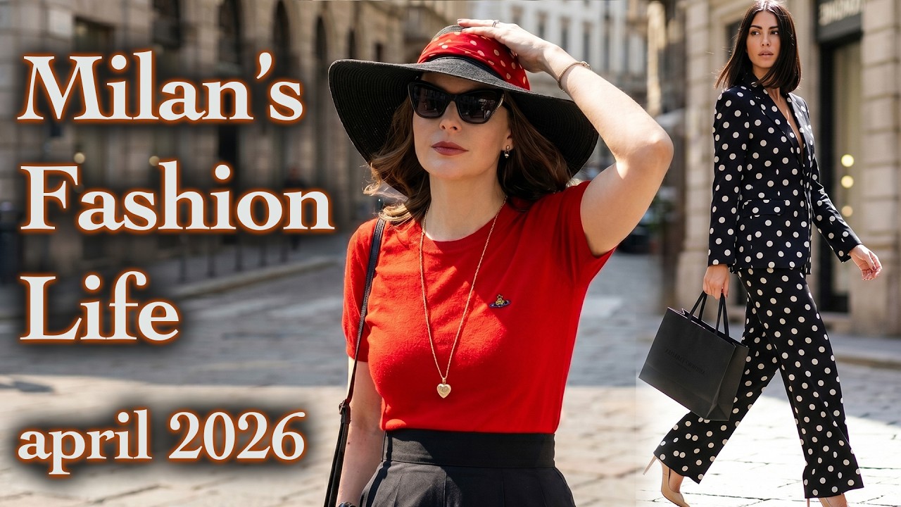 Stunning Italian Street Fashion April 2026. Top Fashion Trends During Milan Design Week