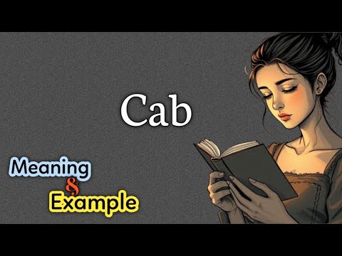 Cab meaning