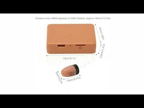 Spy GSM Box Earpiece Set - Spy Global System for Mobile Communication ...