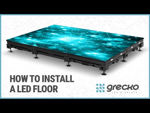 How to Install a Grecko LED Floor? | Techled