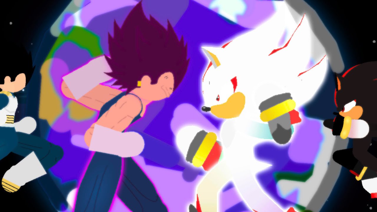 Shadow VS Vegeta | Animation (By Squorzel & Random Anims)