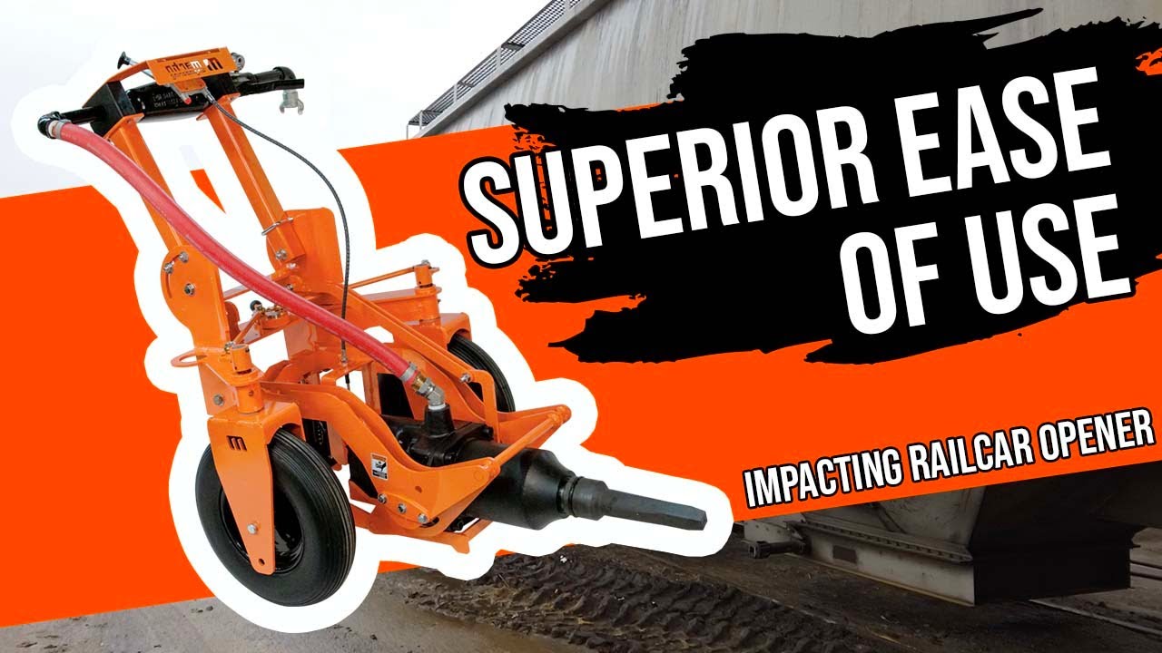 Easily open and maneuver around gates | Martin® Impacting Railcar Opener