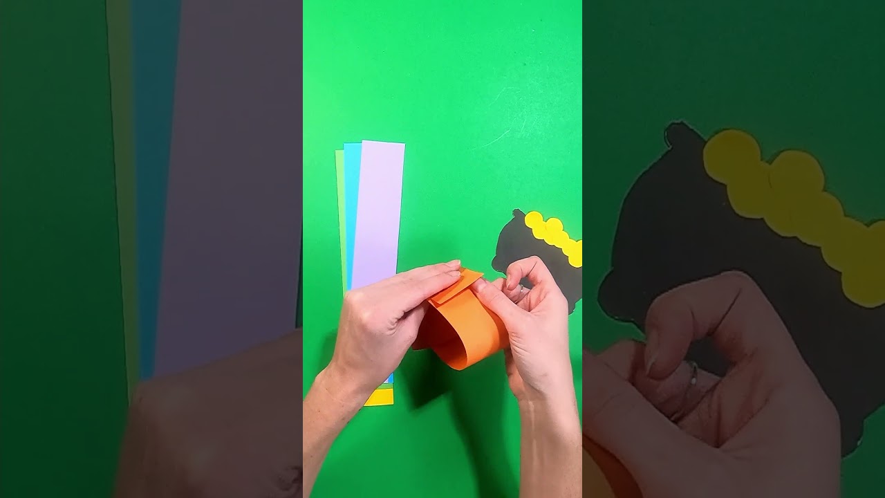ST. PATRICKS DAY / SIMPLE ART AND CRAFT #craft #papercraft #stpatricksday