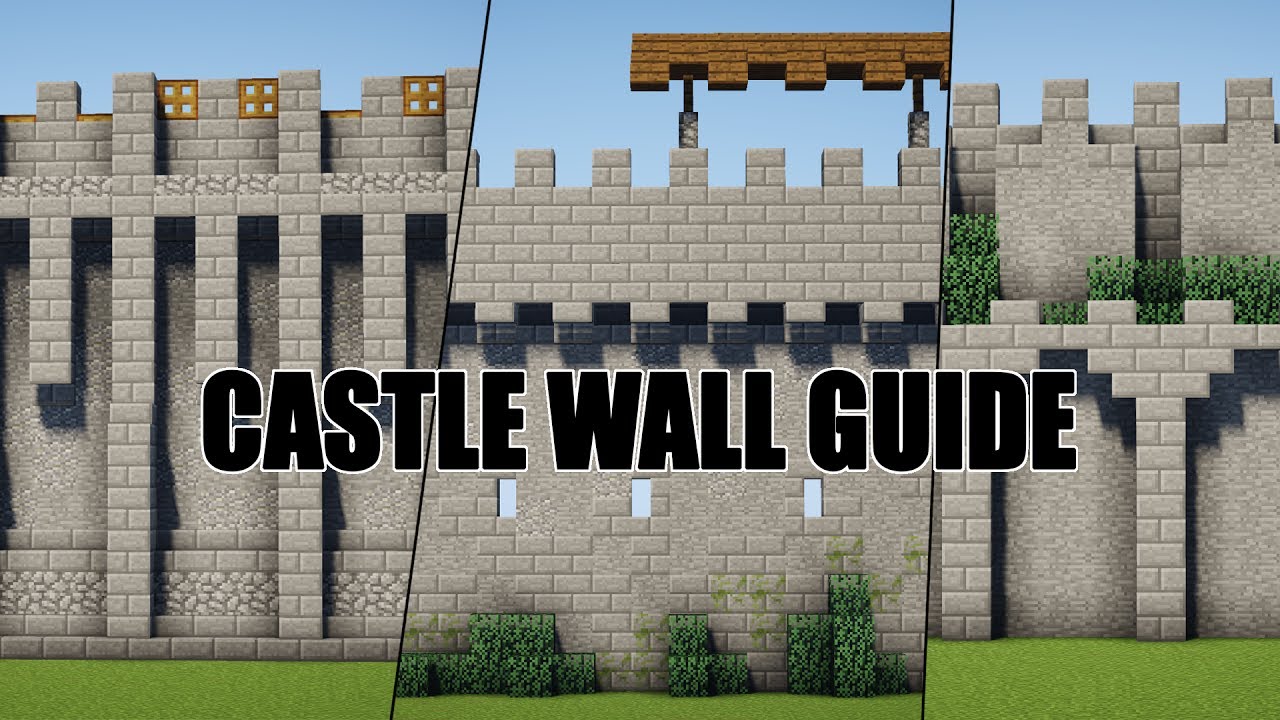 Castle Wall Guide - 5 Designs