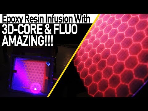 Resin Infusion with 3D Core and Fluor Resin
