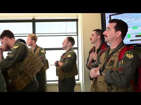 INSIDE LOOK at a B-52H Stratofortress Bomber Mission Brief and Launch