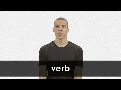 VERB definition and meaning | Collins English Dictionary
