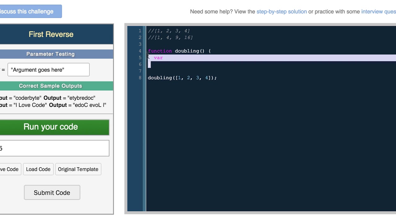 Functions in JavaScript - Coderbyte