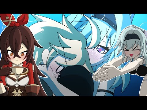 Eula Captures Aether! (Genshin Impact Fan Comic) - Eula Captures Aether ...