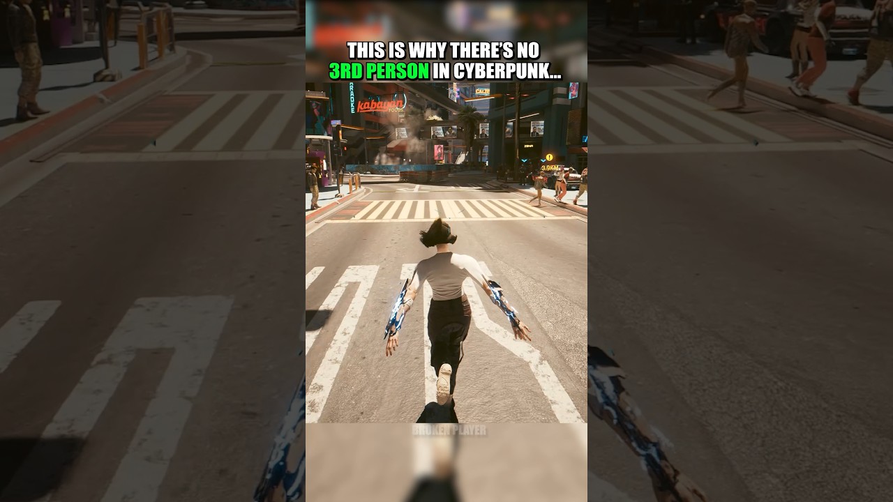 That's why there's no 3rd person #shorts #cyberpunk