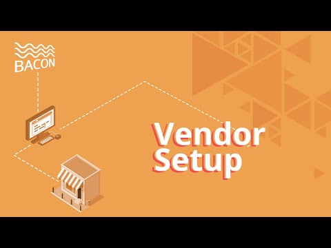 clickBACON Wizard - 06 - Vendor Setup
