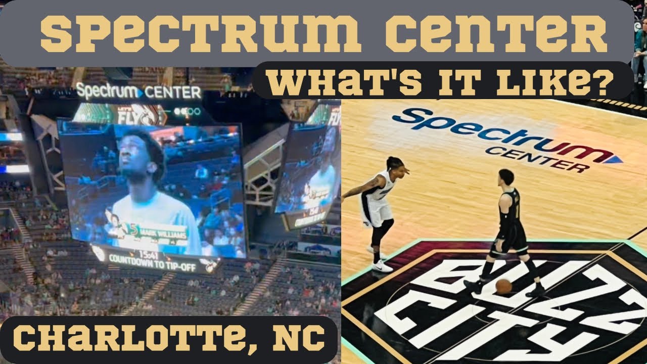Complete Tour of the Spectrum Center in Charlotte, NC - Charlotte Hornets 2023