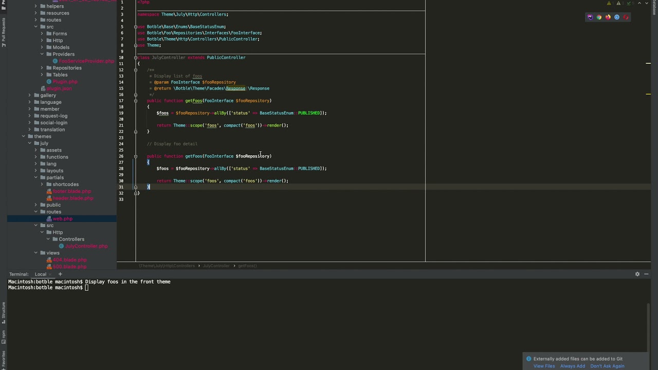 Plugin Development: Display plugin data on the front theme