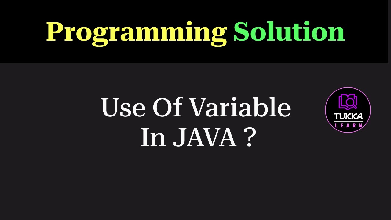 Java Program to Print Name and Address Using Variables | Programming Question | Tukka Learn