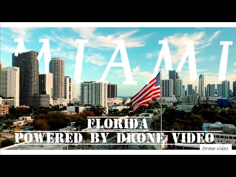 Miami _ Florida, drone video. #miami