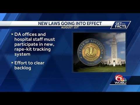 Dozens of new laws take effect Tuesday in Louisiana. Here is what you need to know