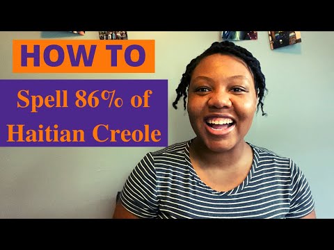 How To Spell 86% of Haitian Creole | Taina Teaches