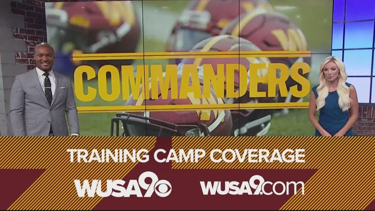 WUSA9 heads to Washington Commanders training camp