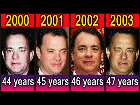 TOM HANKS FROM BIRTH (1956) TO 2023. EXTREME WEIGHT LOSS