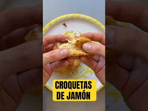These are the perfect croquetas de jamón!! #spanishtapas #food #recipe #foodie