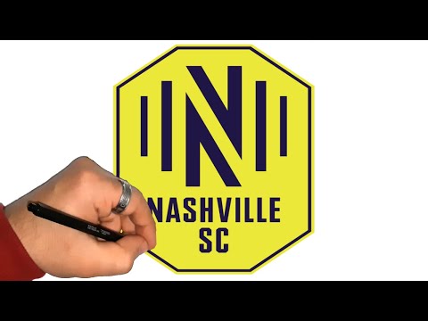 How to draw the logo of Nashville SC