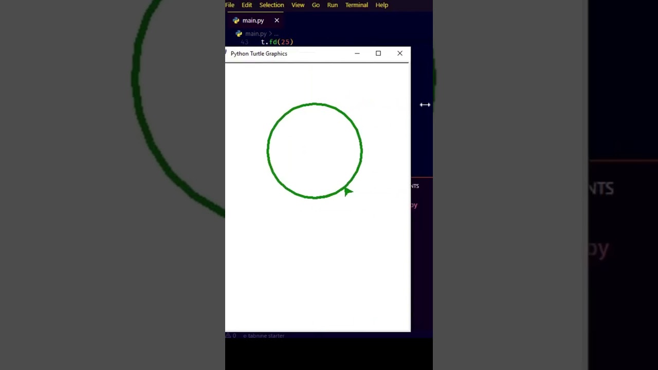 Make Ben 10 In Python Turtle | #shorts #pythonprogramming #pythonturtle #ben10